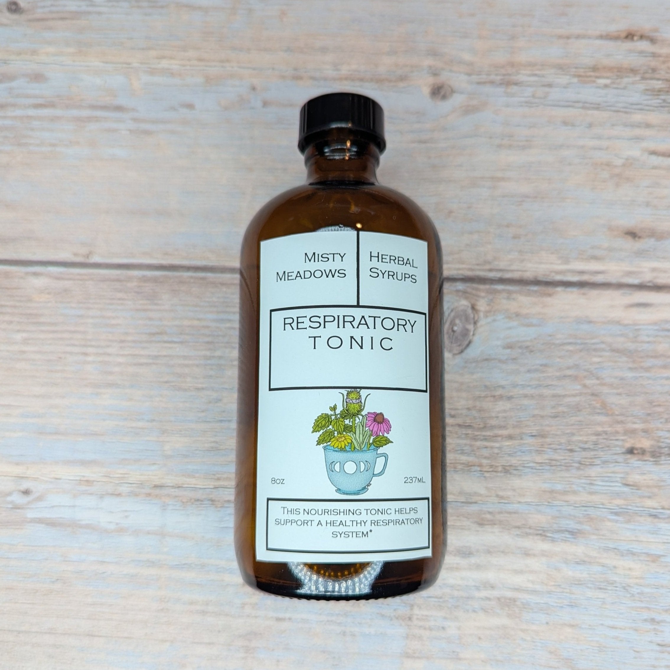 Respiratory Tonic ~ 8oz | Misty Meadows Herbal Center 183Wednesday Hill ...